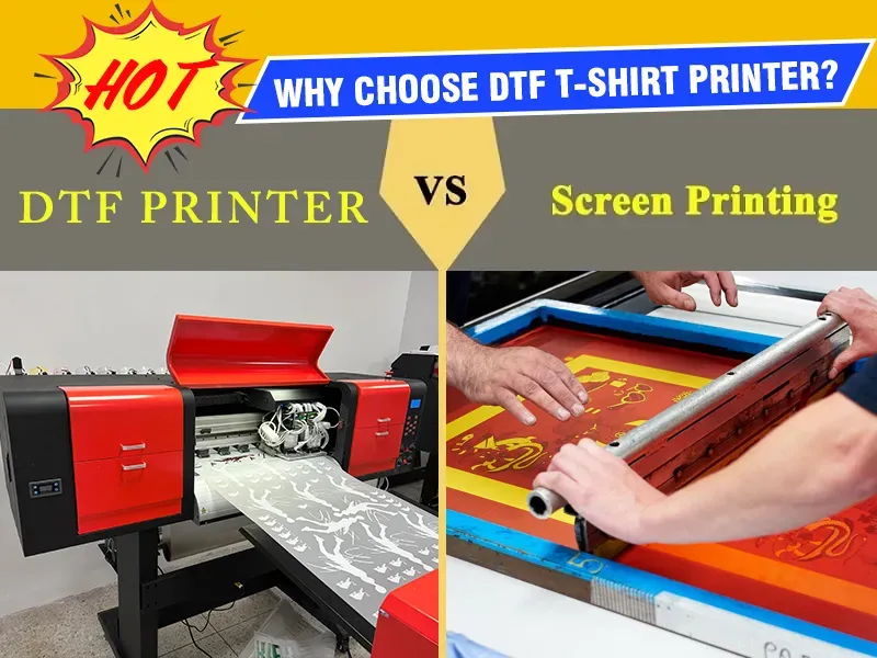 DTF vs. Screen Printing: Pros and Cons You Need to Know